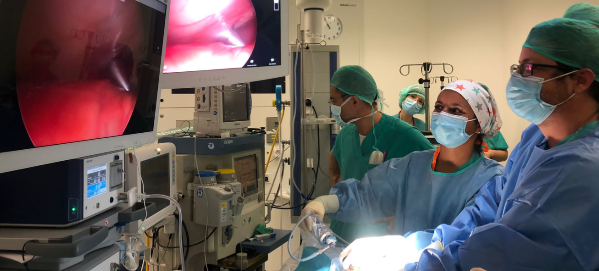 Cirujanos pediátricos del Hospital Joan XXIII operan dos bebés con ...