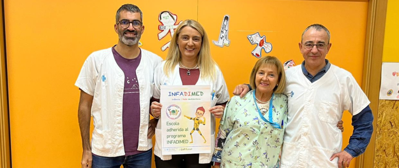 El EAP de enfermería de Falset inicia el programa INFADIMED en la escuela Antoni Vilanova ...
